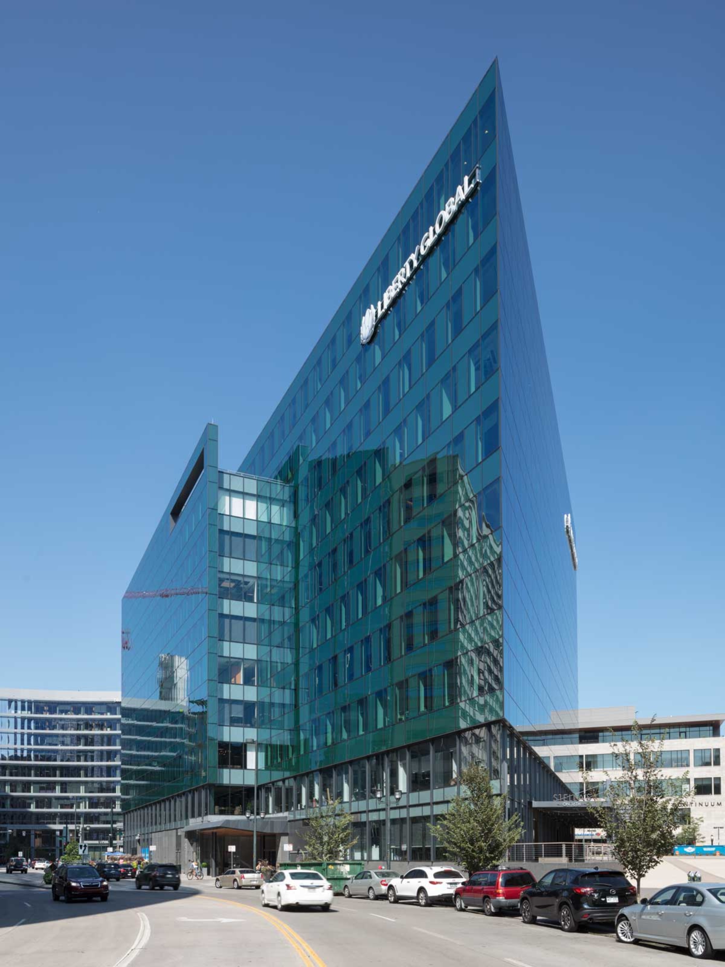 right triangle building